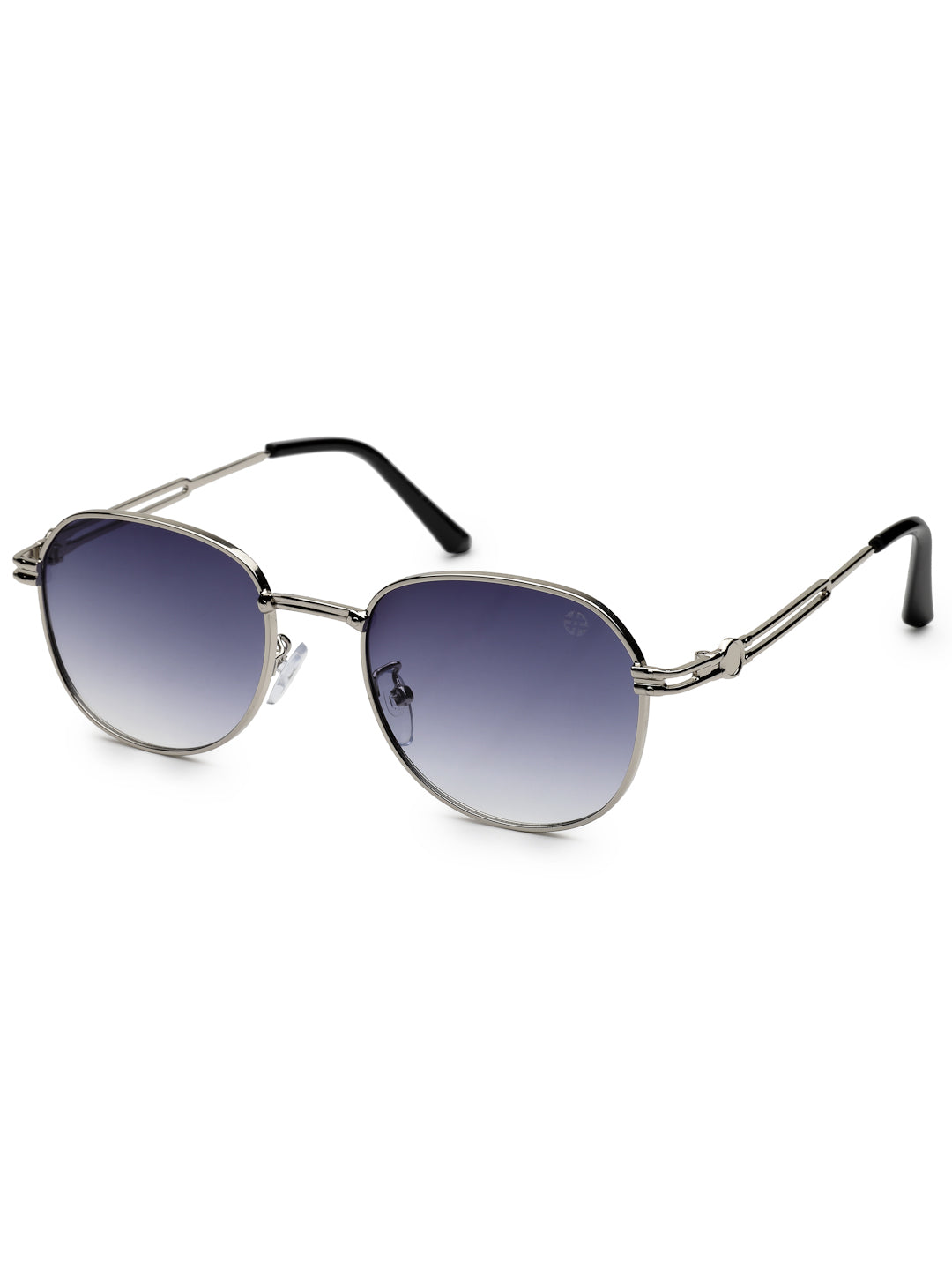 Starfall | Gradient Grey Medium Full Rim Square Sunglasses for Men [UV