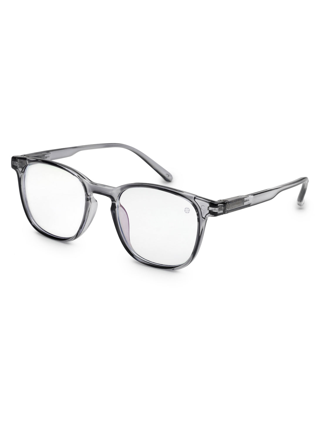 Radiant | Smoke Medium Full Rim Oval Computer Glasses for Men & Women